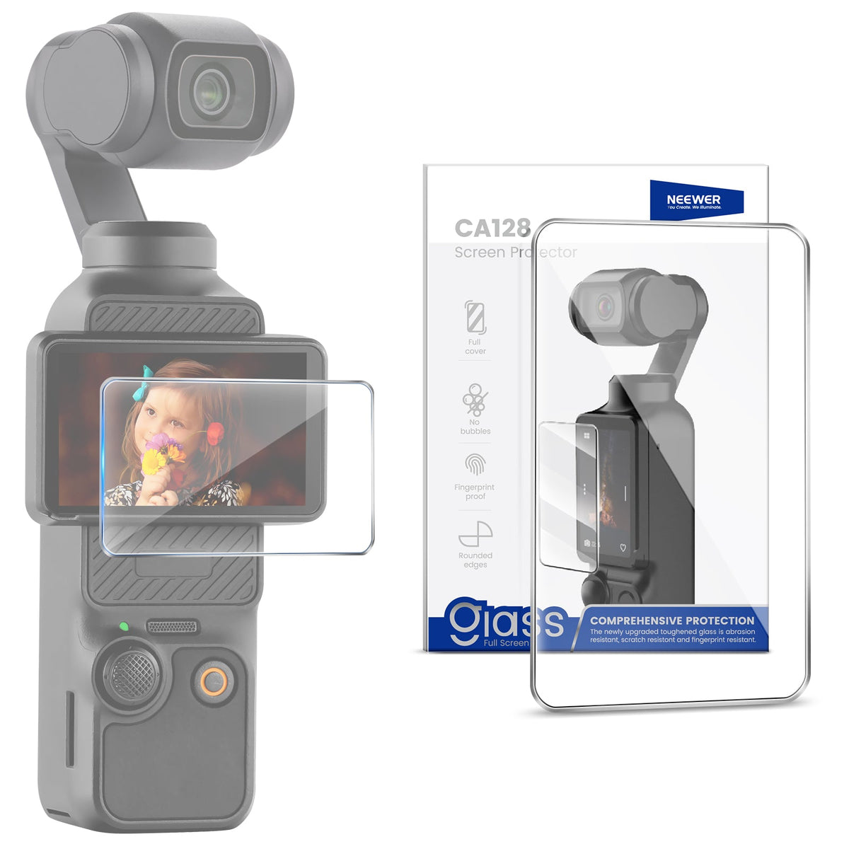 NEEWER CA128 Screen Protector for Pocket 3 - NEEWER