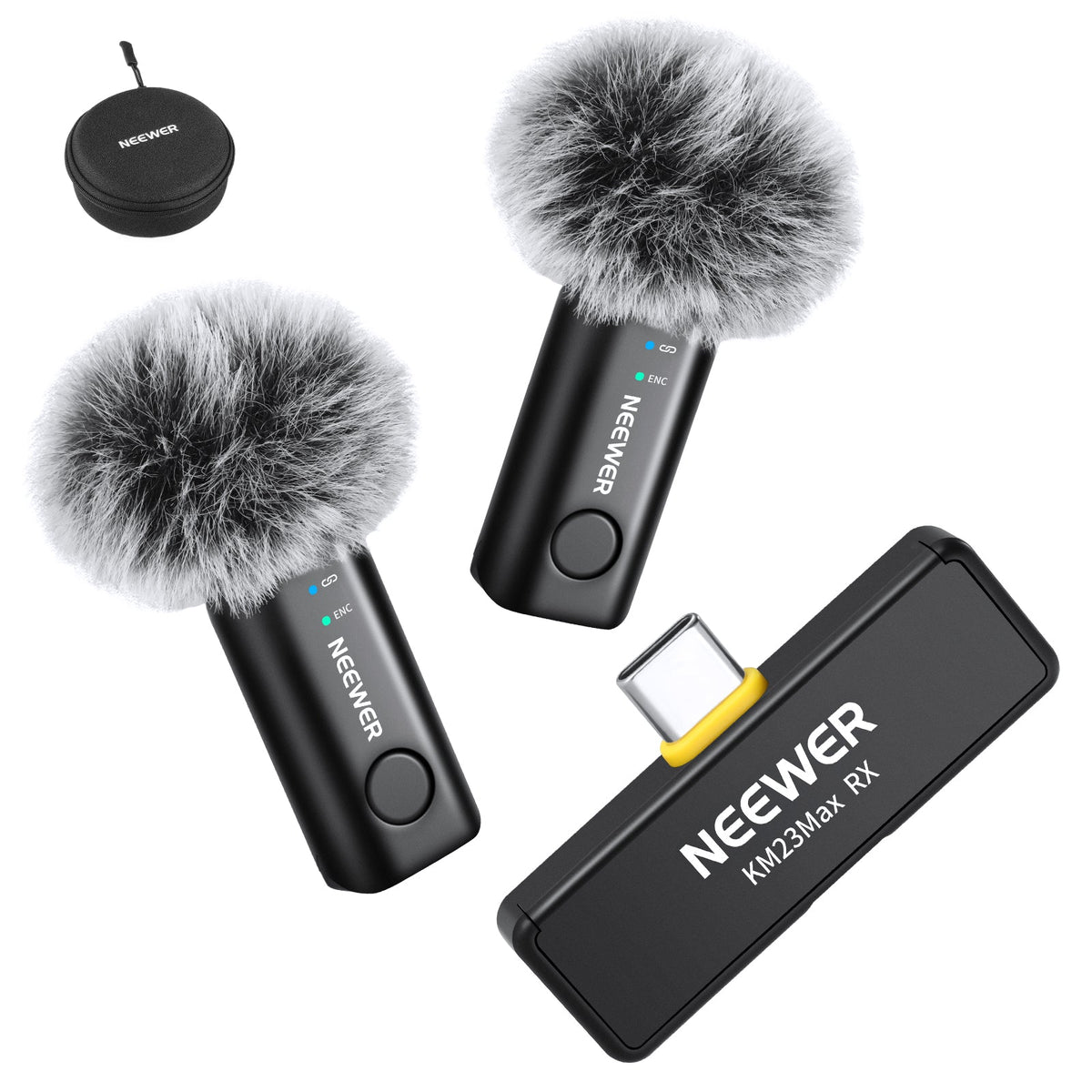 NEEWER KM23 Max Wireless Clip On Lavalier Microphone – NEEWER.UK