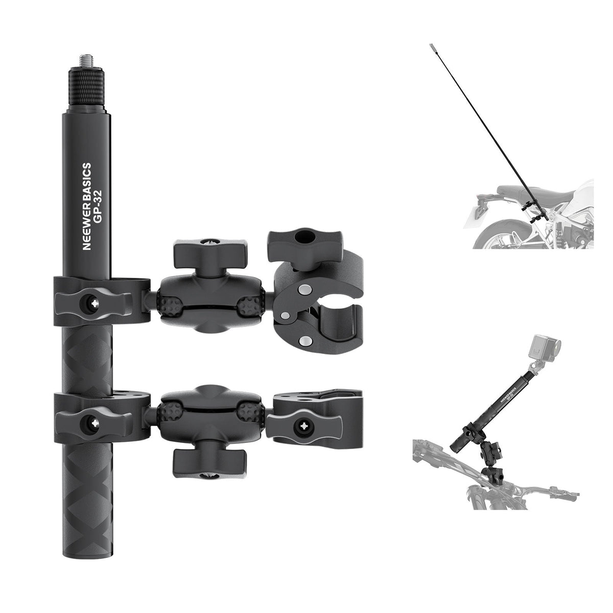 NEEWER GP-32 Motorcycle & Bike Mount Accessories Kit – NEEWER.UK