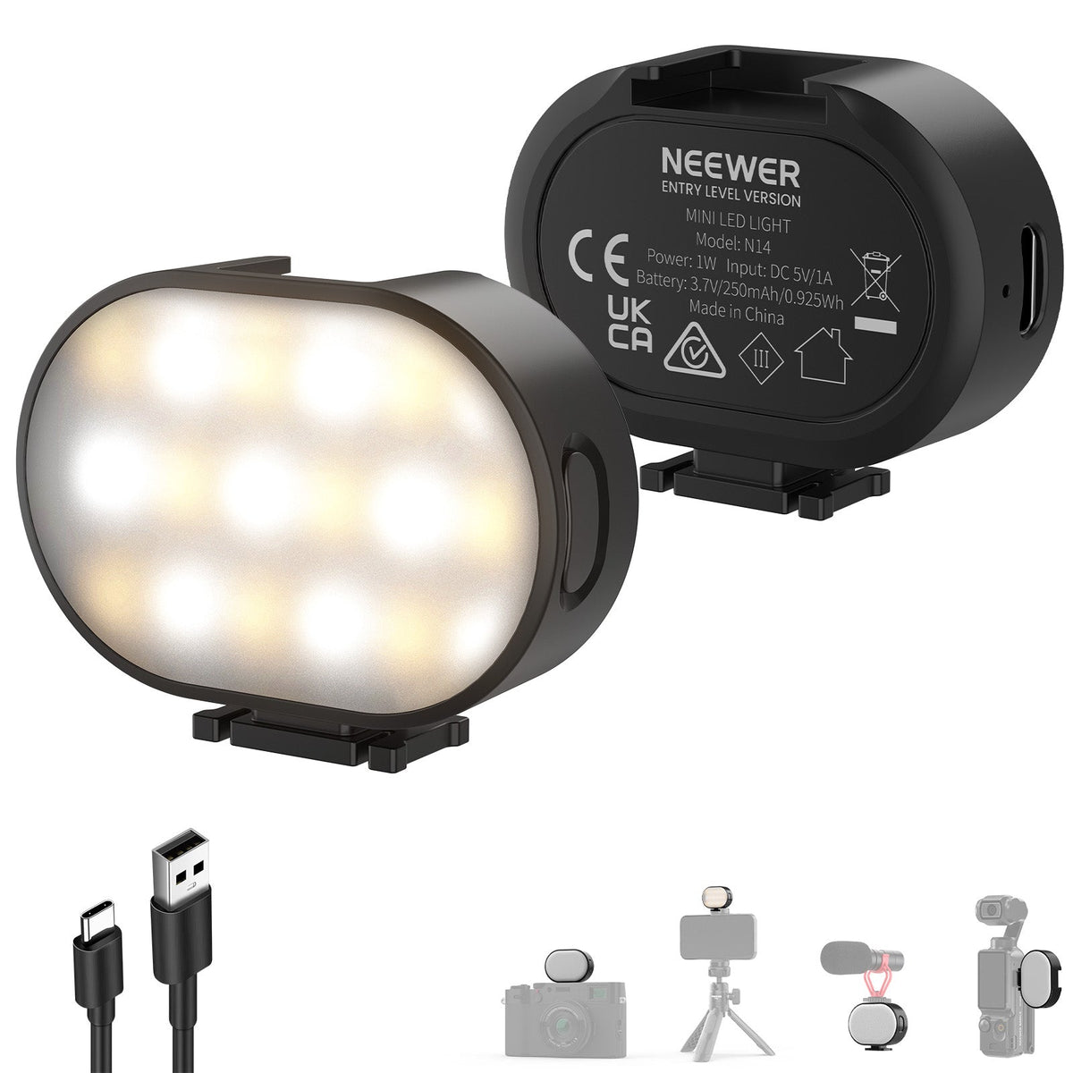NEEWER N14 Camera Auxiliary Light | Mini Fill Light – NEEWER.UK