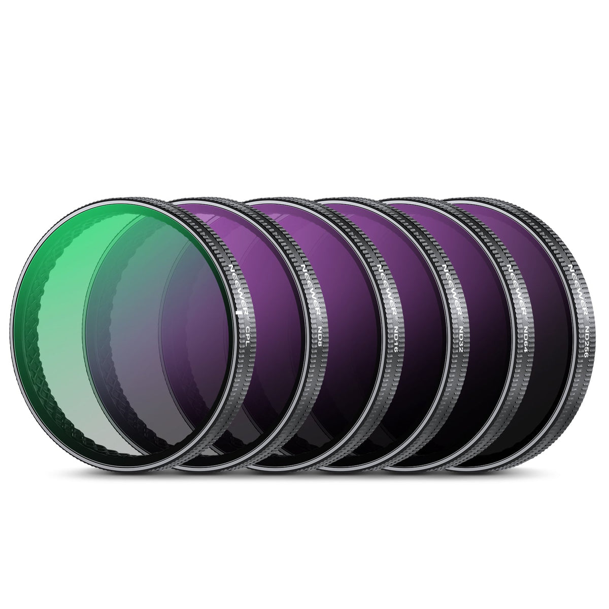 NEEWER FL-A98 6 Pack ND Filter Set For DJI Osmo Action 5 Pro/4/3 ...