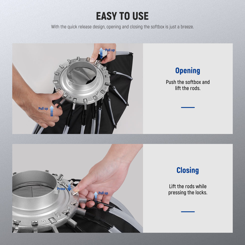 Softbox Light | Portable & Quick Set-Up - NEEWER UK – NEEWER.UK