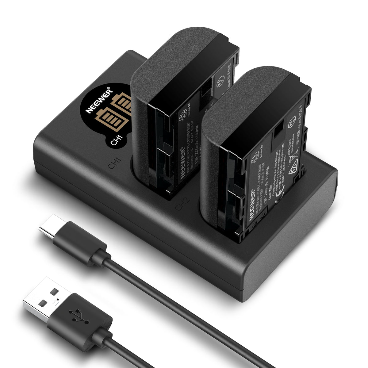NEEWER 2 Pack LP-E6P Replacement Battery & Charging Set – NEEWER.UK