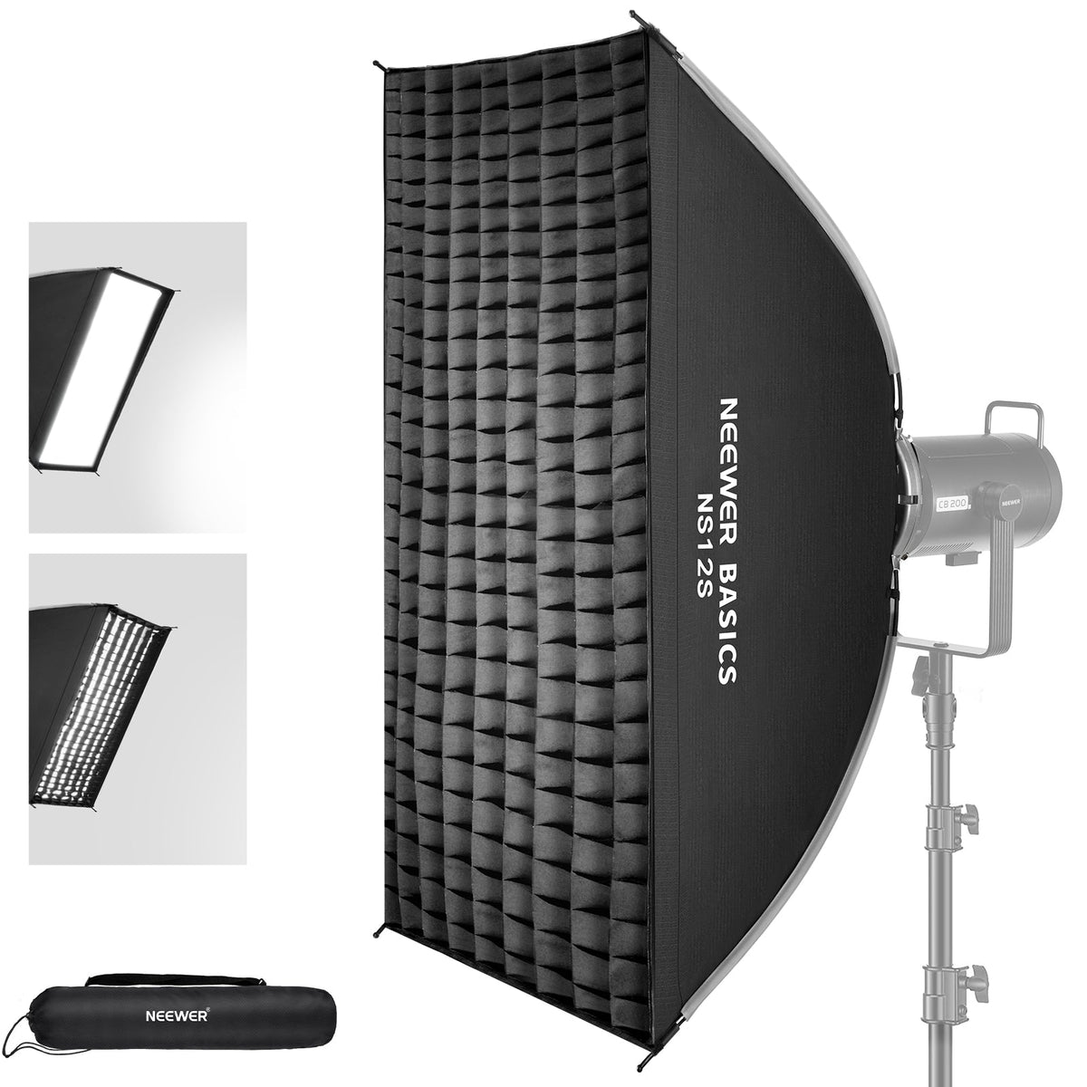 NEEWER NS12S/NS14S Rectangular Quick Release Softbox Kit – NEEWER.UK