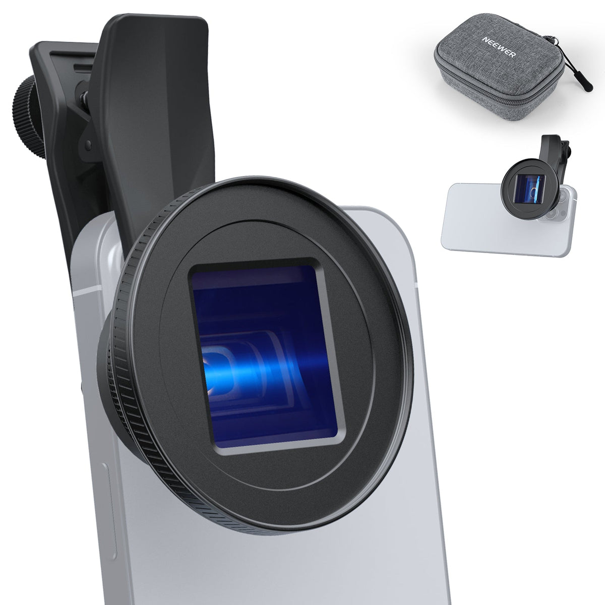 NEEWER LS-75 1.55X Blue Anamorphic Lens with Threaded Clip – NEEWER.UK