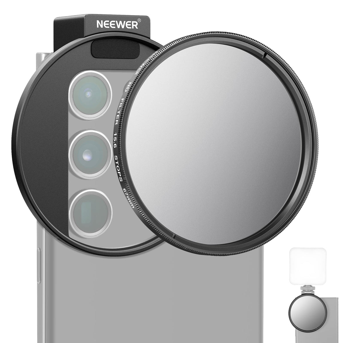 NEEWER Clip On 67mm ND Phone Filter Kit - NEEWER – NEEWER.UK