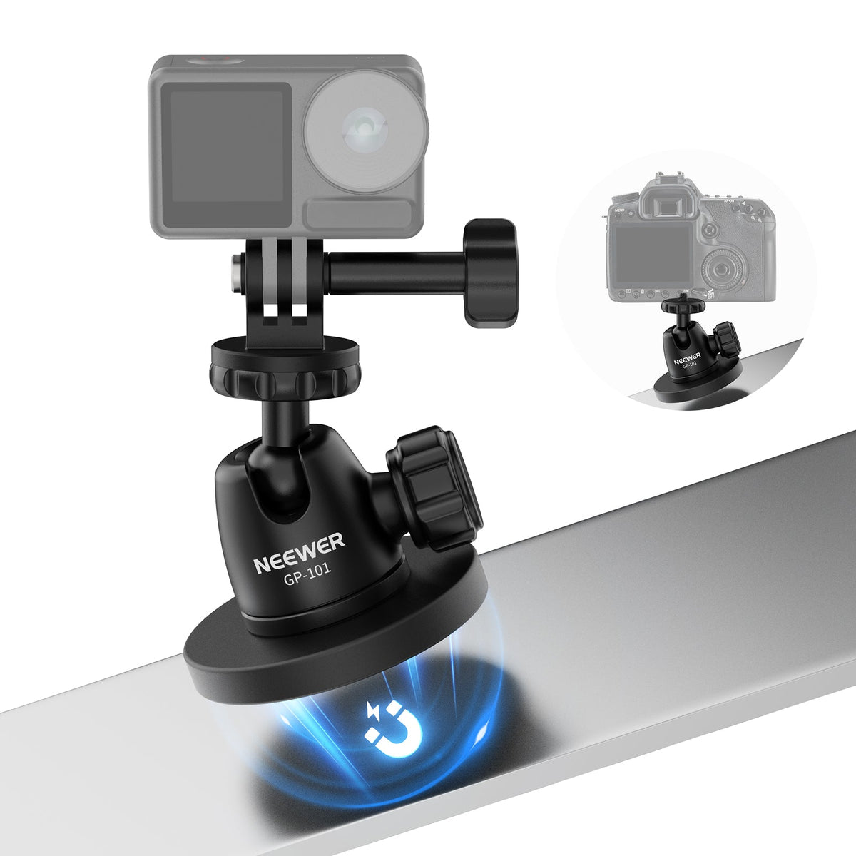 NEEWER GP-101 Magnetic Camera Mount for Action Camera – NEEWER.UK