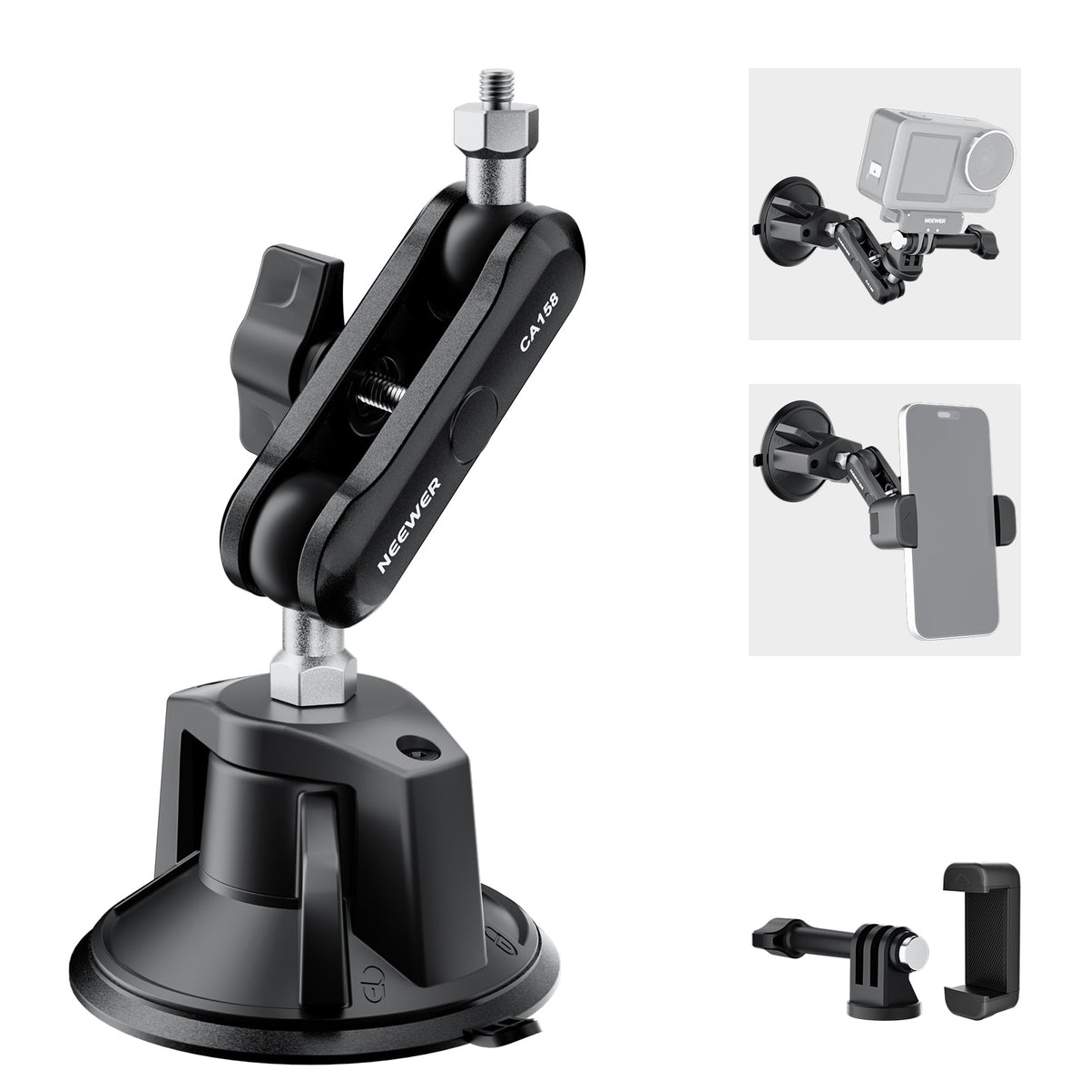 NEEWER CA158 Suction Cup Phone & Camera Mount Kit – NEEWER.UK