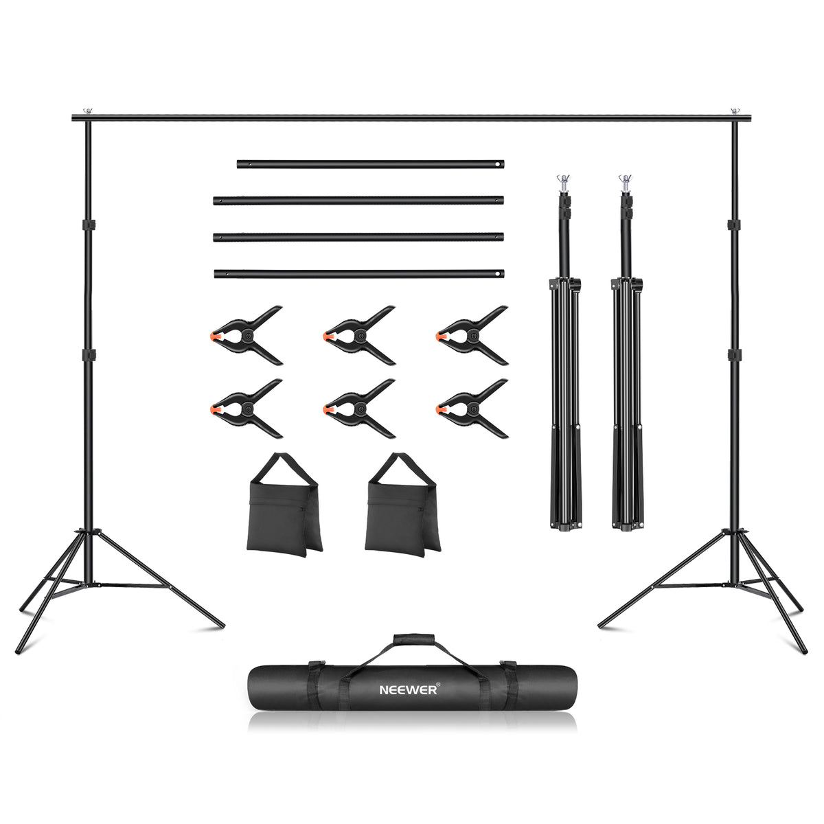 NEEWER 2 x 3M/7 x10FT Background Support System - NEEWER – NEEWER.UK