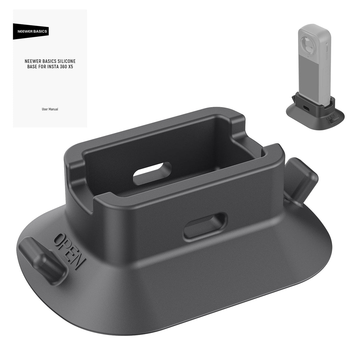 NEEWER AC036 Silicone Stand Base For Insta360 X5 – NEEWER.UK