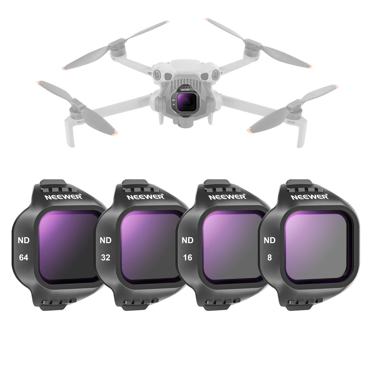 NEEWER ND/CPL/UV Filter Set Compatible with DJI Mini 5 Pro Drone ...