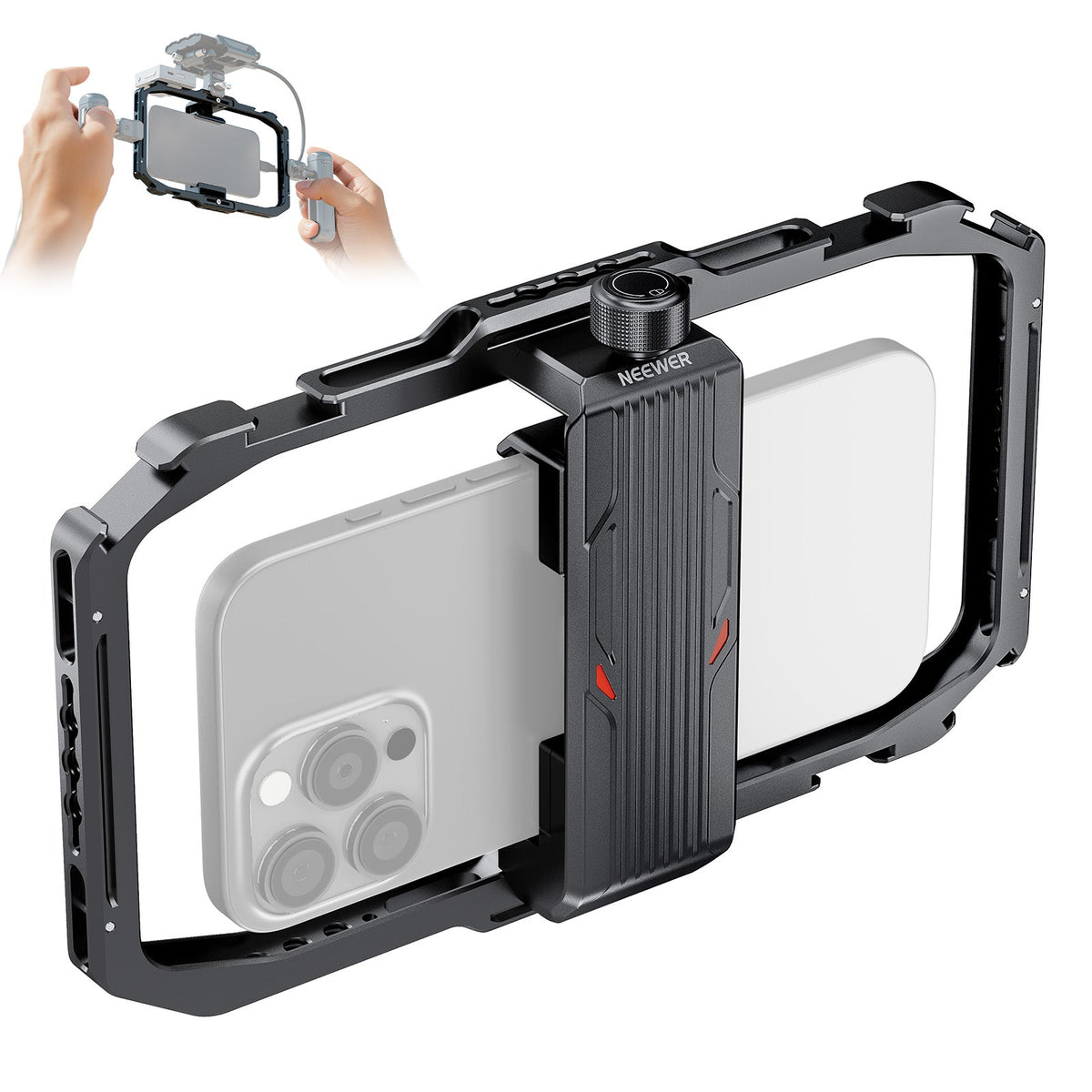 NEEWER PA039 Universal Aluminum Alloy Phone Cage Rig – NEEWER.UK