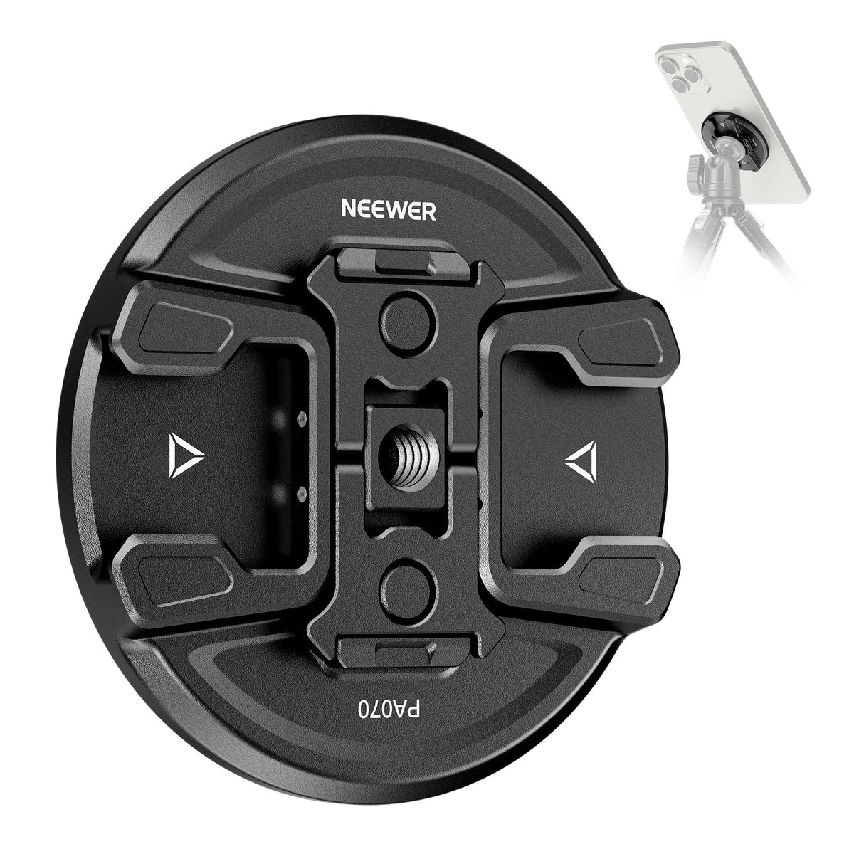 NEEWER PA070 Magnetic Phone Tripod Mount for MagSafe iPhone - NEEWER ...