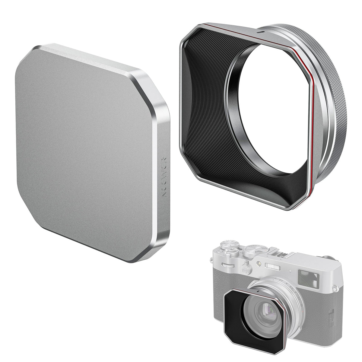 NEEWER Square Lens Hood for X100V & X100VI - NEEWER