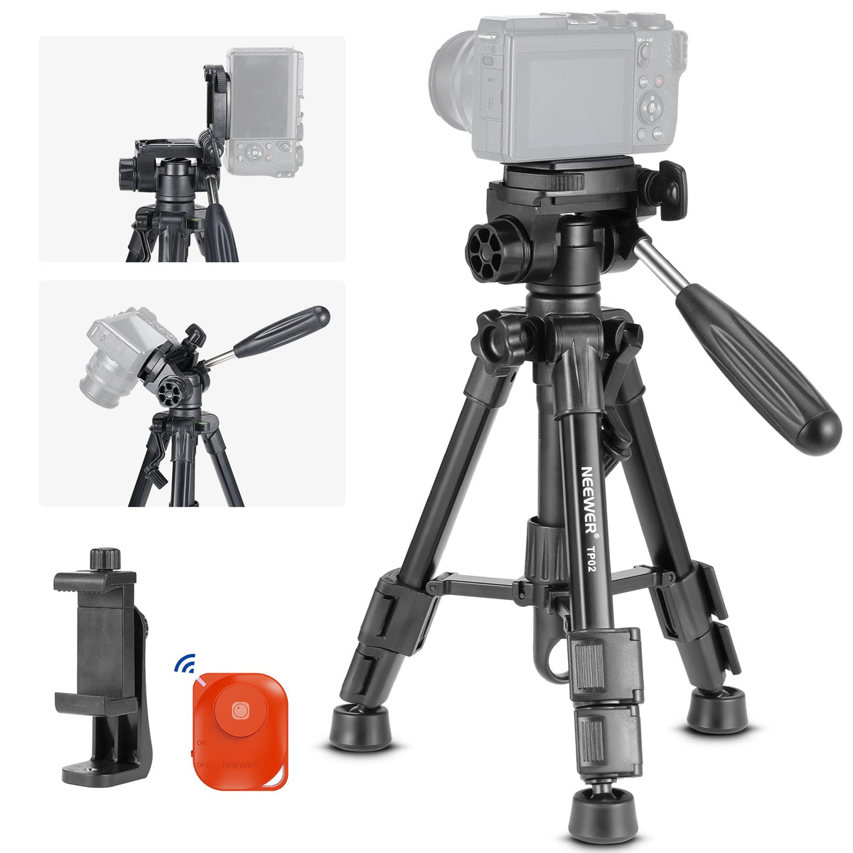 NEEWER BASICS TP02 Mini Desk Tripod - NEEWER