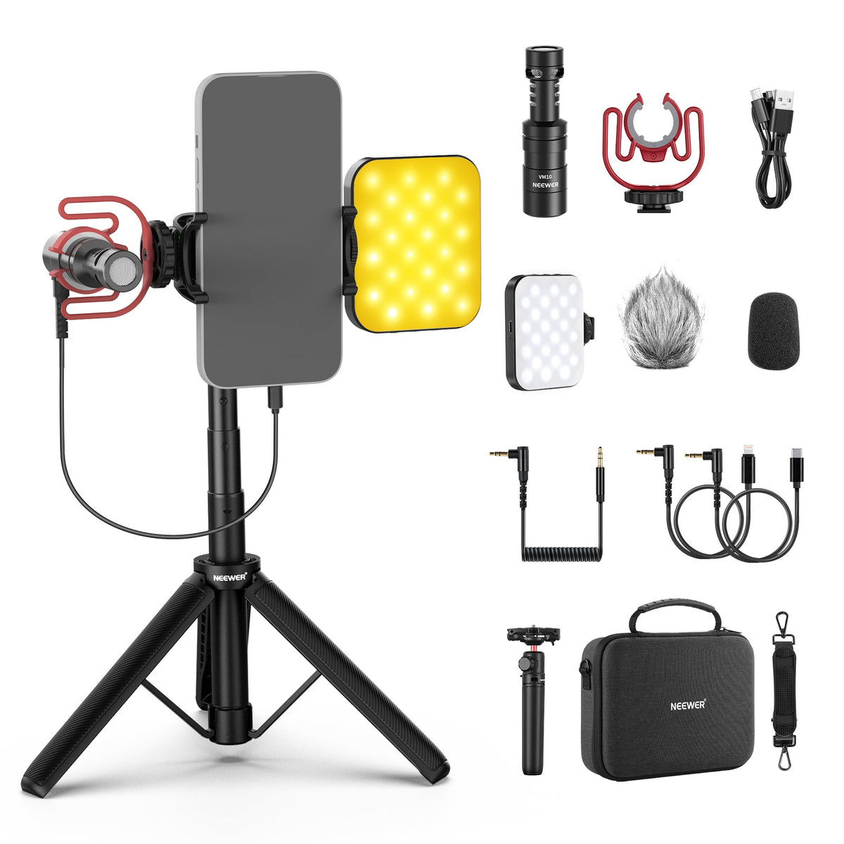 NEEWER BASICS PA050 Professional Vlogging Kit – NEEWER.UK