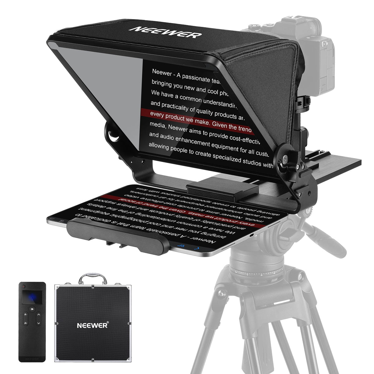 Tablet/Camera Prompter | Video Teleprompter - NEEWER
