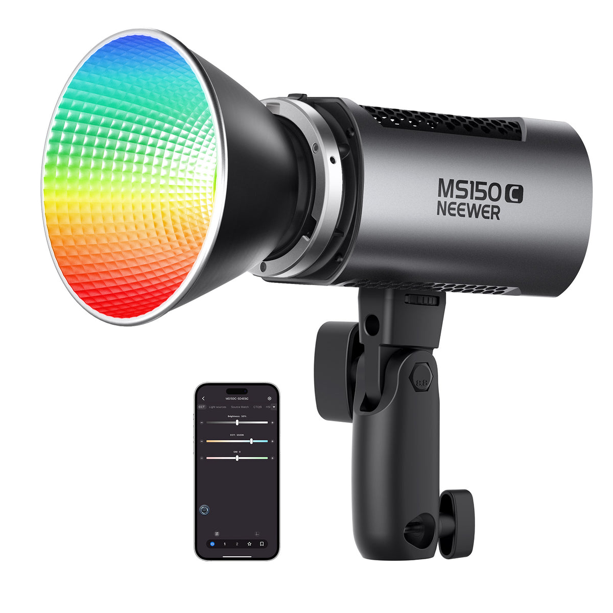 NEEWER MS150C 150W RGB Portable LED Video Light – NEEWER.UK