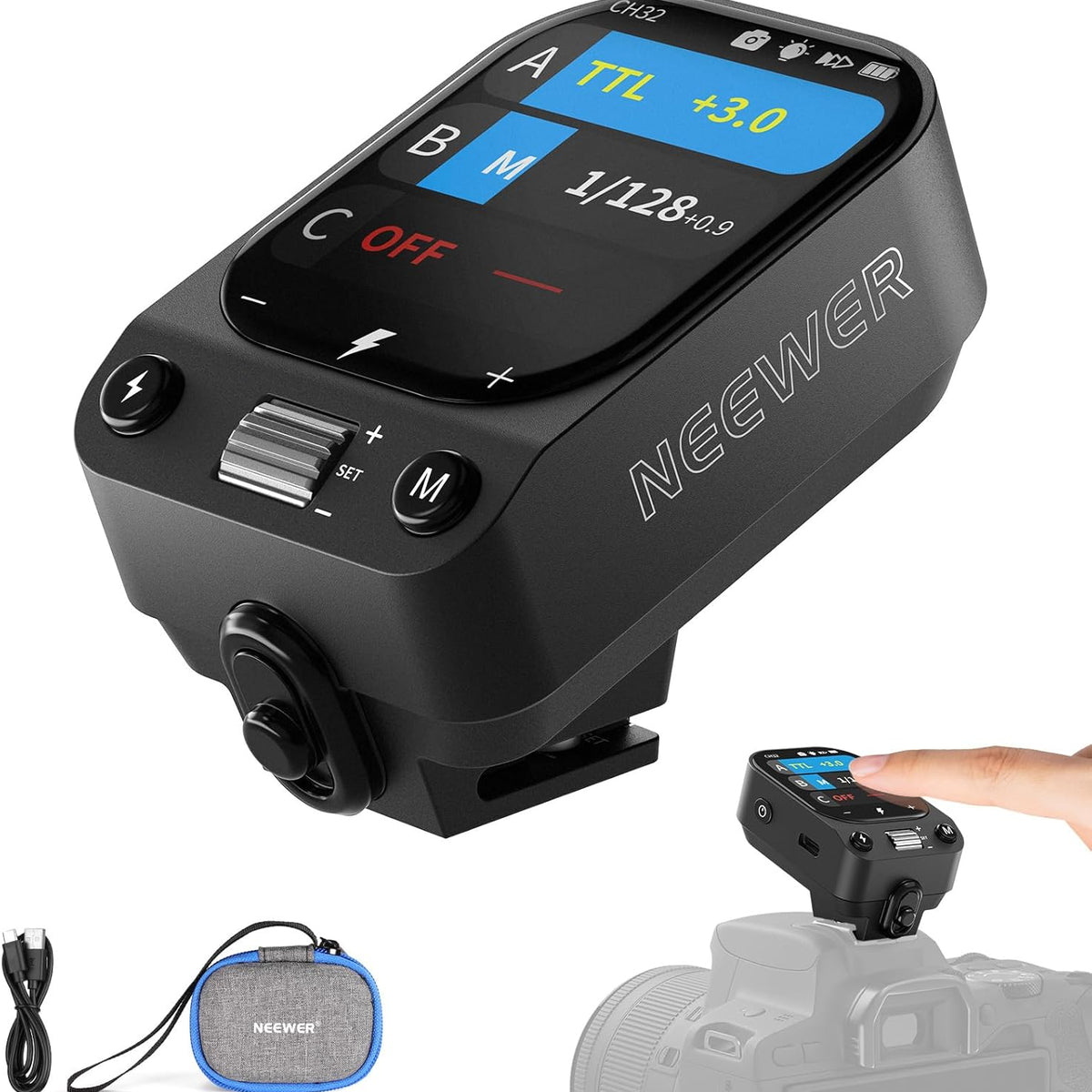 NEEWER QZ TTL Wireless Flash Trigger Transmitter – NEEWER.UK