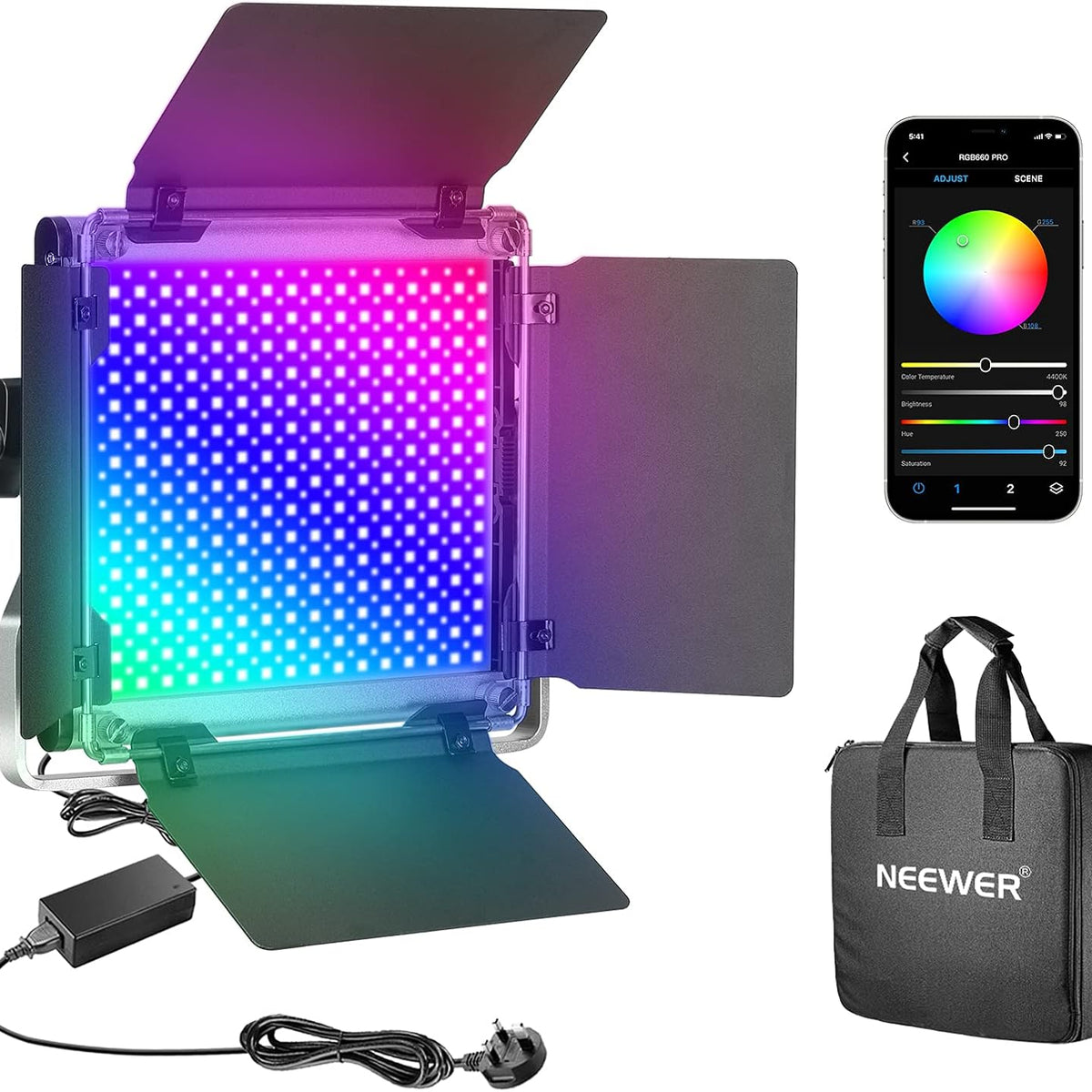 NEEWER Upgraded RGB660 PRO II LED Video Light - NEEWER – NEEWER.UK