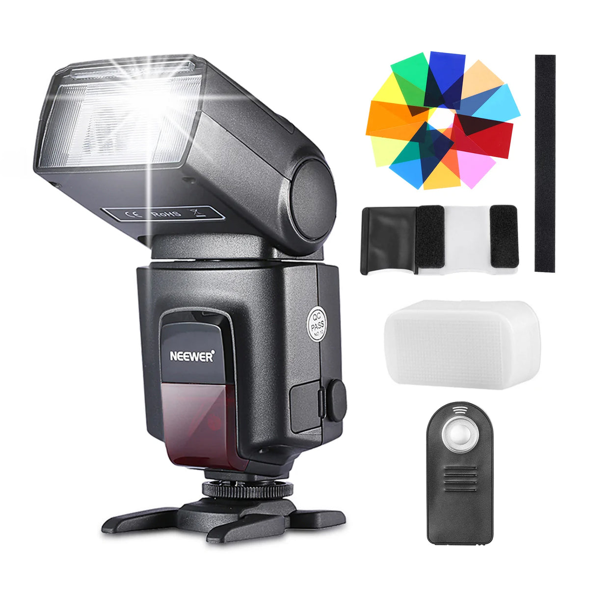 NEEWER TT560 Speedlite Flash With Filters And Remote Control - NEEWER ...