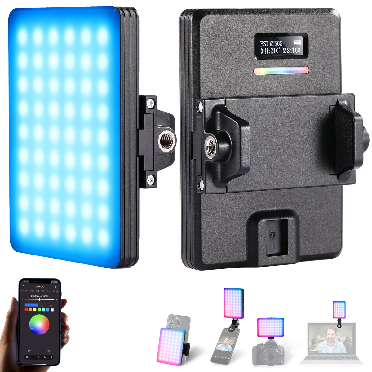 NEEWER VL67C Phone Selfie Conference Light with APP Control – NEEWER.UK