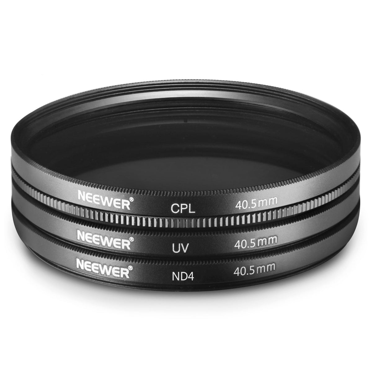 NEEWER NEEWER Lens Filter Kit UV Filter+CPL Filter+ND4 Filter+Filter ...