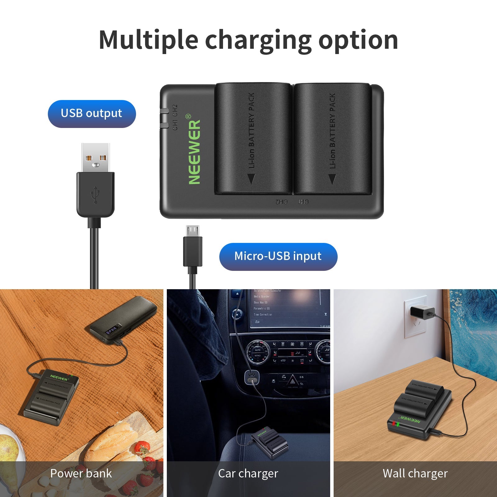 NEEWER LP-E6NH Replacement Li-Ion Battery Set - NEEWER – neewer.com