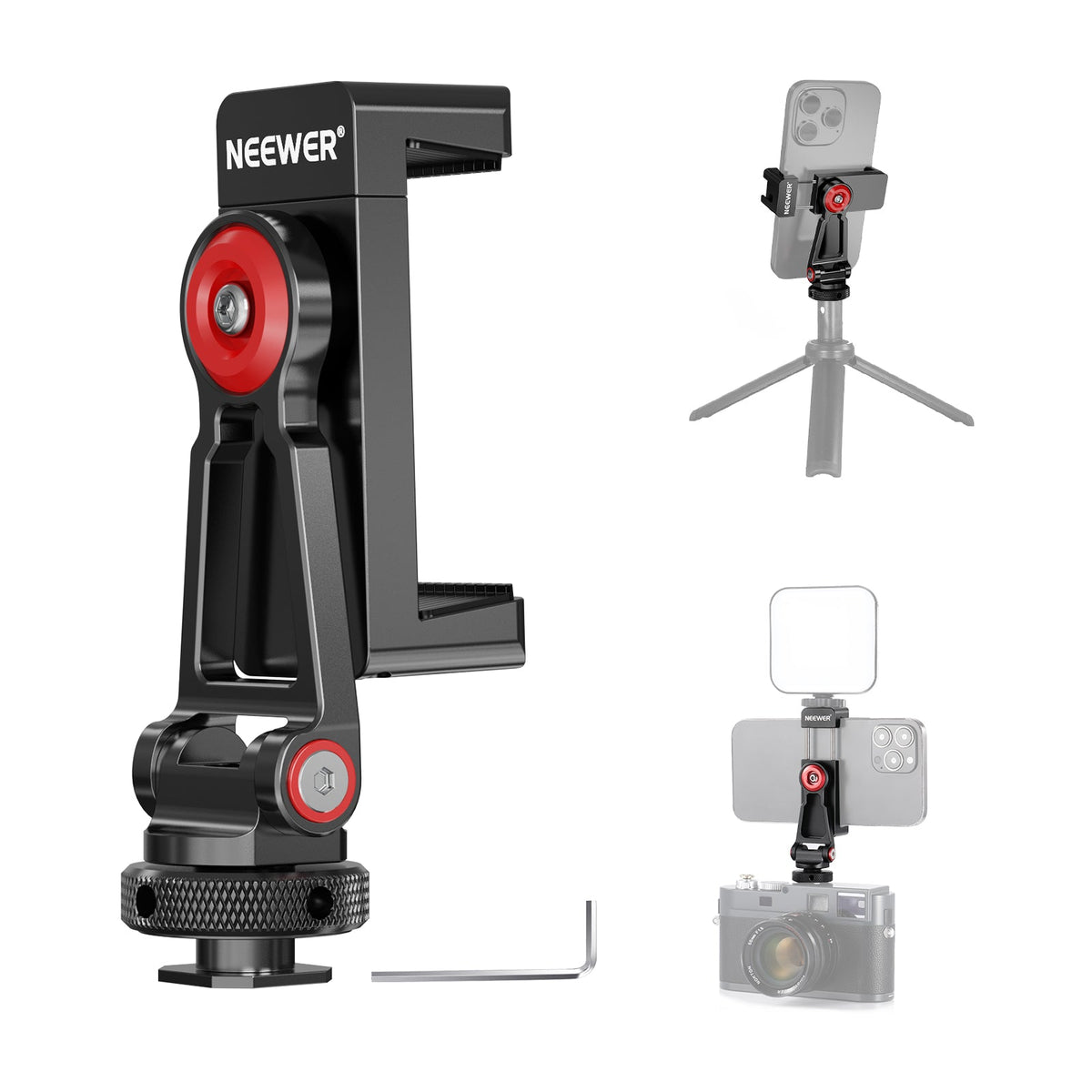 NEEWER Metal Phone Tripod Mount Adapter - NEEWER – NEEWER.UK