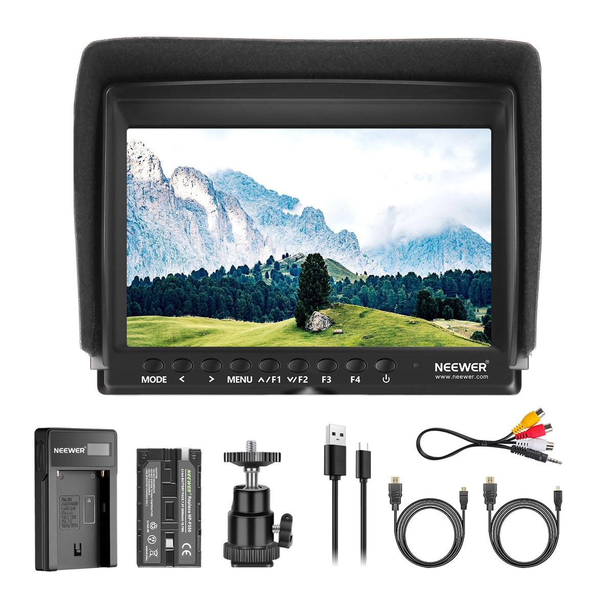 NEEWER F100 7 Inch HD Camera Field Monitor Kit - NEEWER – NEEWER.UK