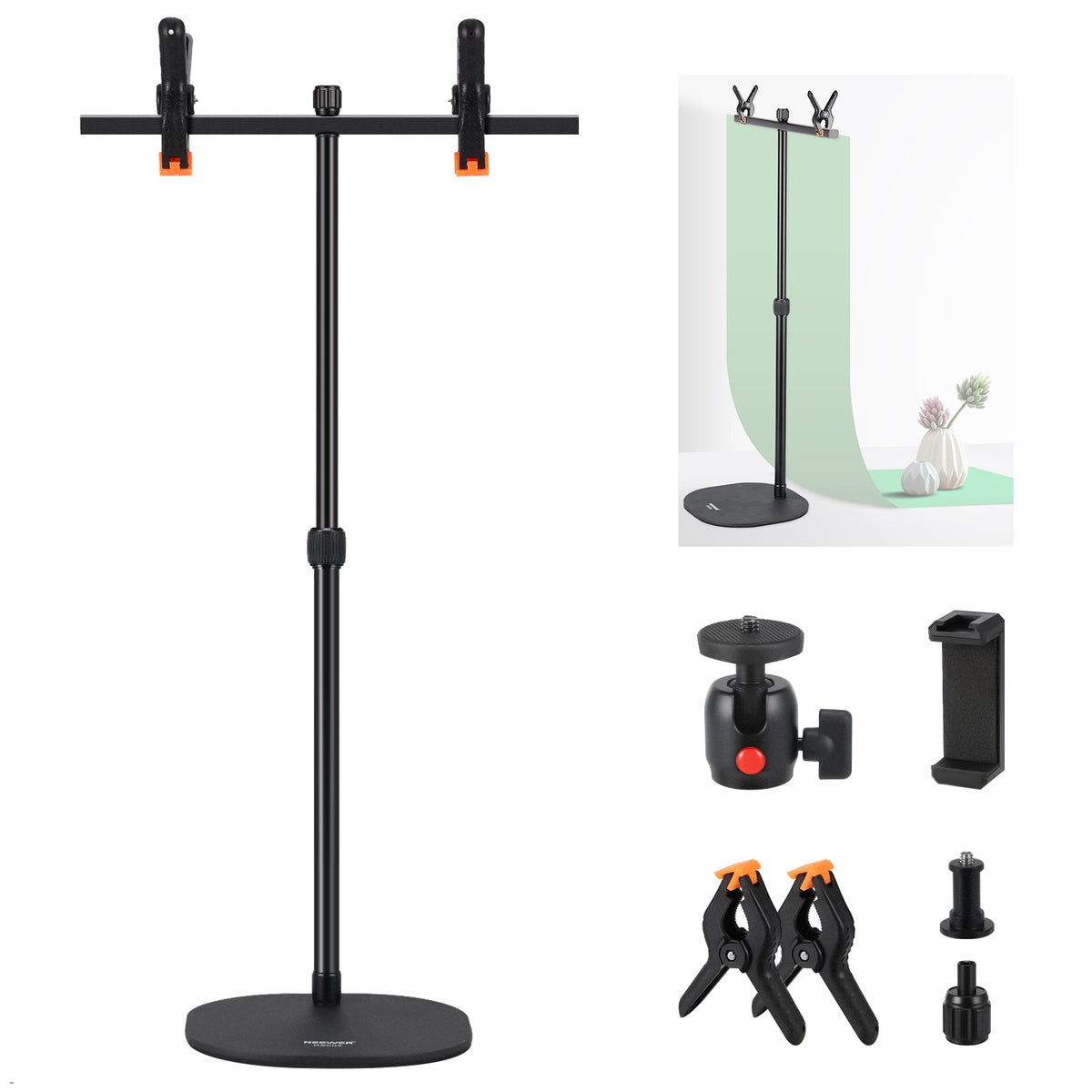 NEEWER DS004 T Shaped Tabletop Backdrop Stand Kit - NEEWER – NEEWER.UK