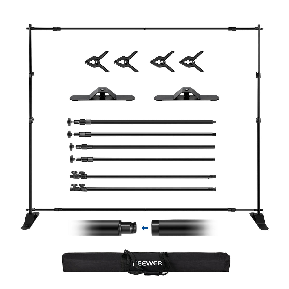 NEEWER NK-ST300 10 x 8ft Backdrop Stand - NEEWER – NEEWER.UK