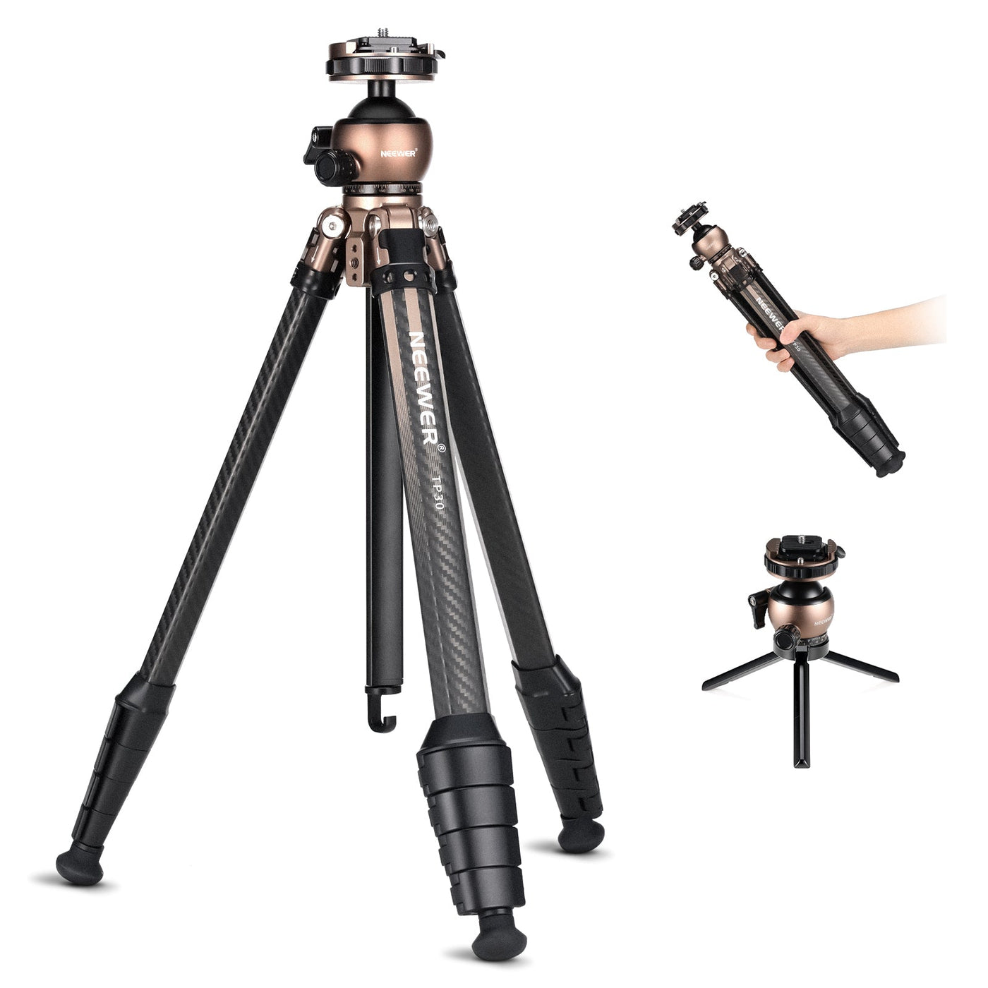 NEEWER CM28 Wireless Lavalier Lapel Microphone with Charging Case ...