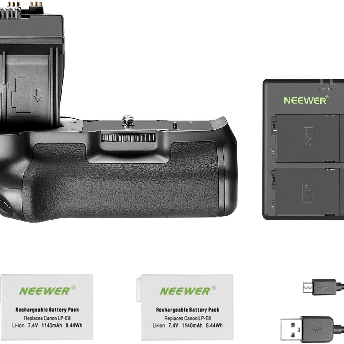 NEEWER BG-E8 Replacement Battery Grip - NEEWER – NEEWER.UK