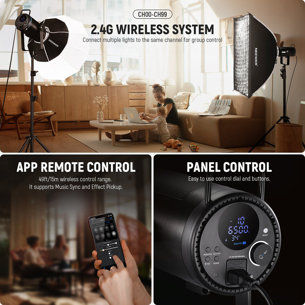 Bi-Color LED Light – NEEWER.UK