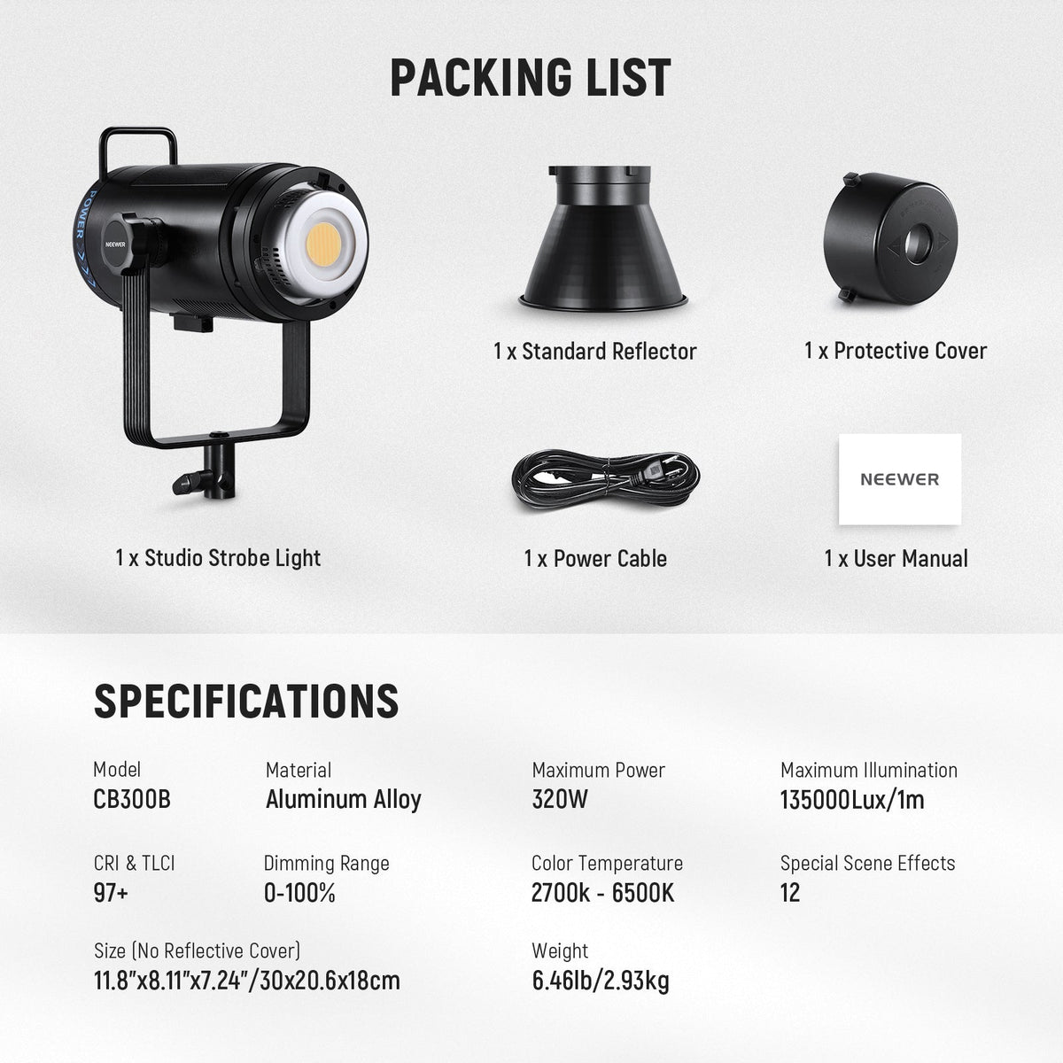 Bi-Color LED Light – NEEWER.UK